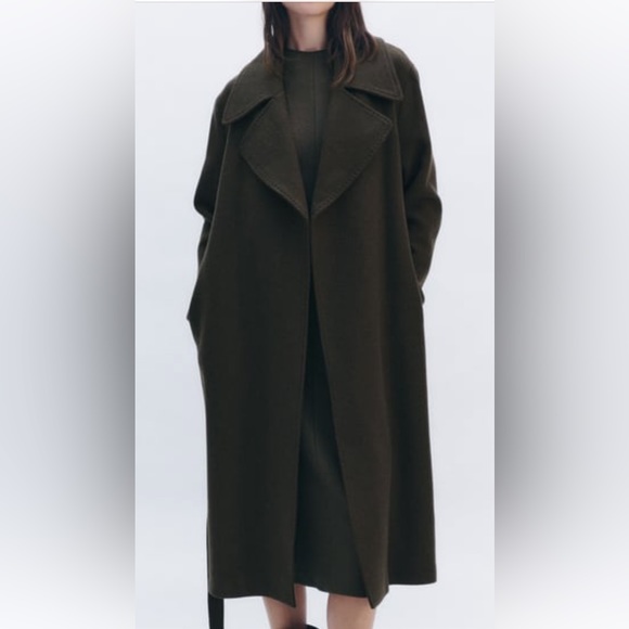 Jackets & Coats | Zara Wool Blend Coat | Poshmark